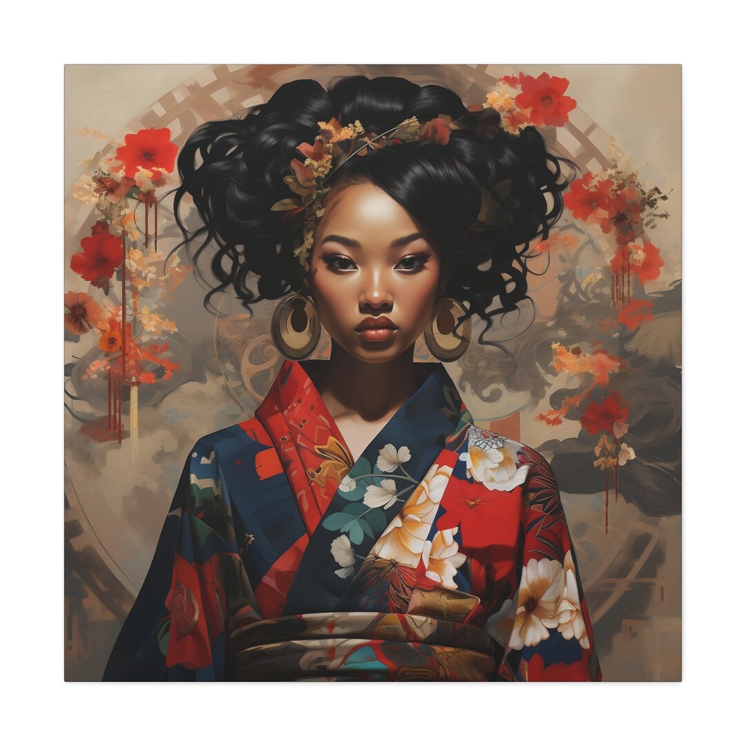 Ayodele Black Art Black Woman Art Black Girl Art Black - Etsy