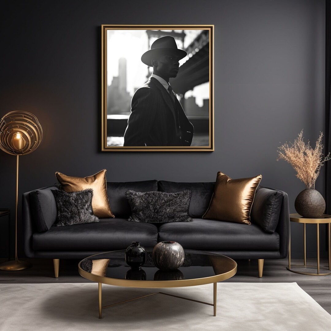 Joey - Elegant Black Man in Sharp Suit and Hat, New York Scene Bridge ...