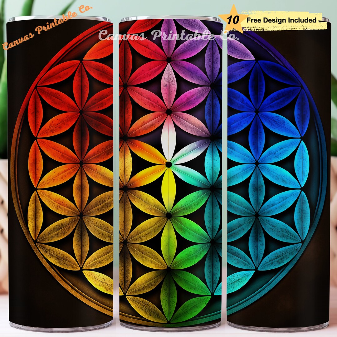 Life Chart Tumbler Wrap Sublimation 20oz Skinny Straight Tumble ...