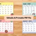 Cute Food Printable Calendars 2024 Editable Cute Food Calendars 2024 ...