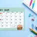 Cute Food Printable Calendars 2024 Editable Cute Food Calendars 2024 ...