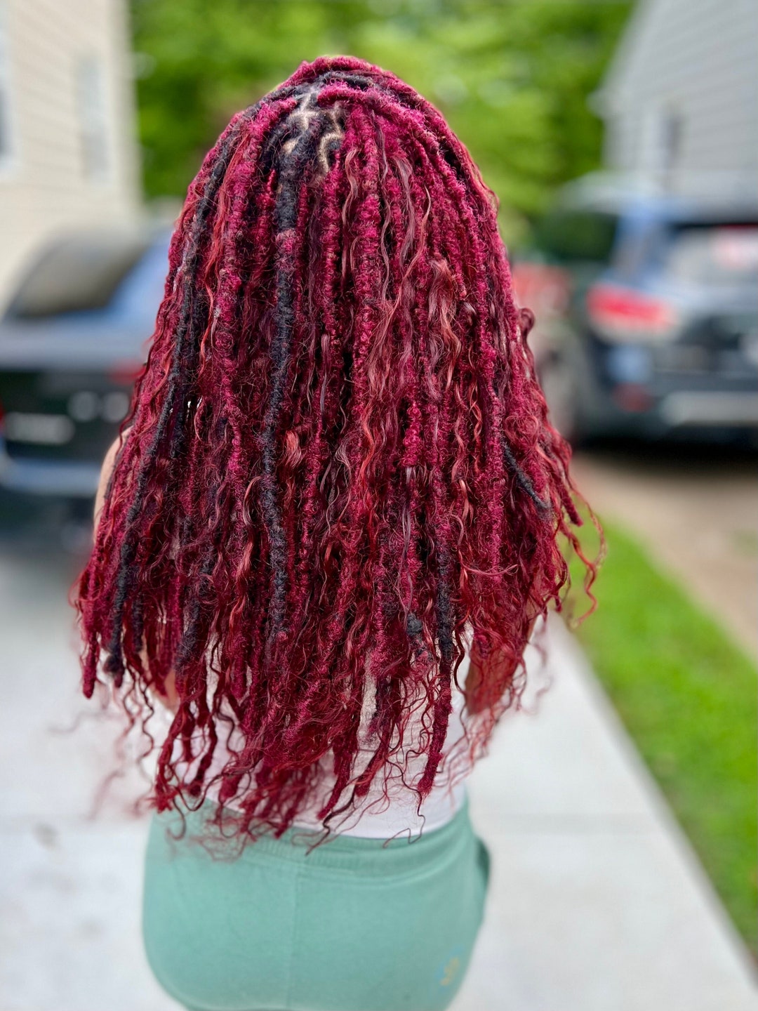 Customs Waterfall Messy Locs - Etsy