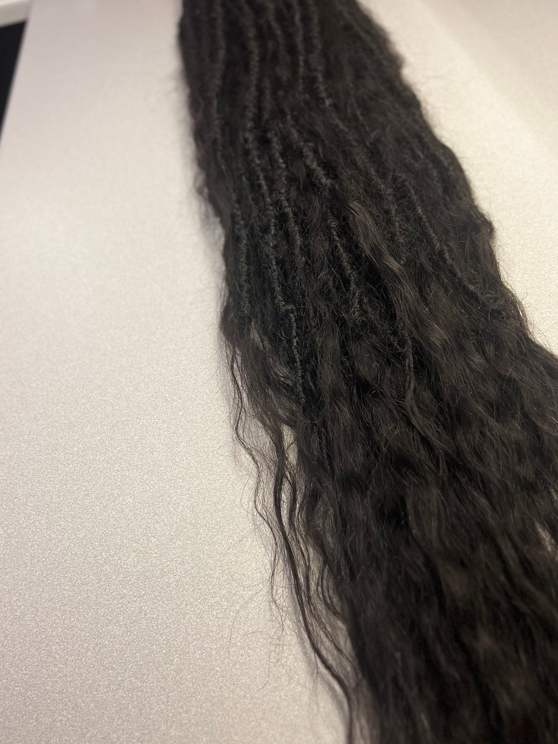 Custom Waterfall Bonet Messy Curly Locs - Etsy