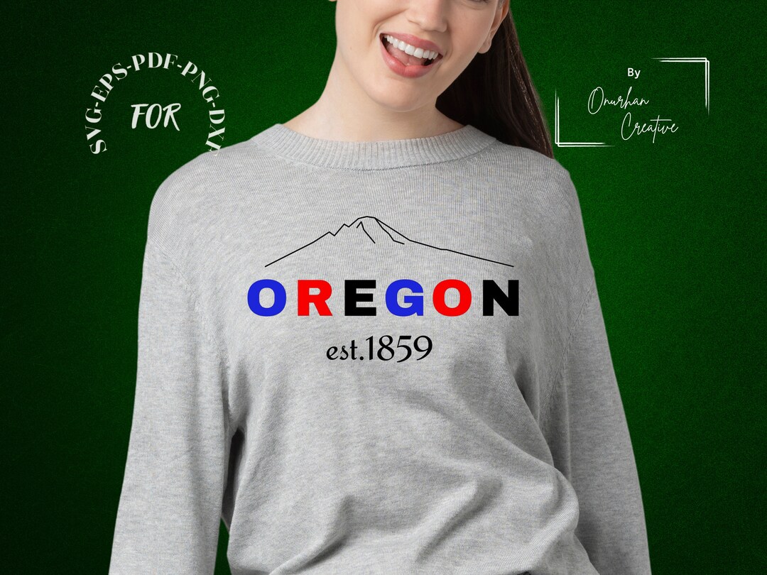 Oregon SVG PNG Oregon State Svg Oregon Svg State Svg USA - Etsy