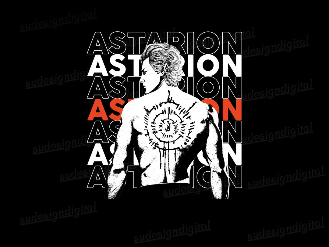 Combo 2 Astarion Baldurs Gate 3 Girl Dinner Logo PNG Files, Astarion's ...