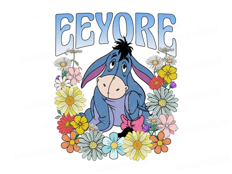 Eeyore Png - Winnie the Pooh - PNG File, DXF File, EPS File, Png File ...