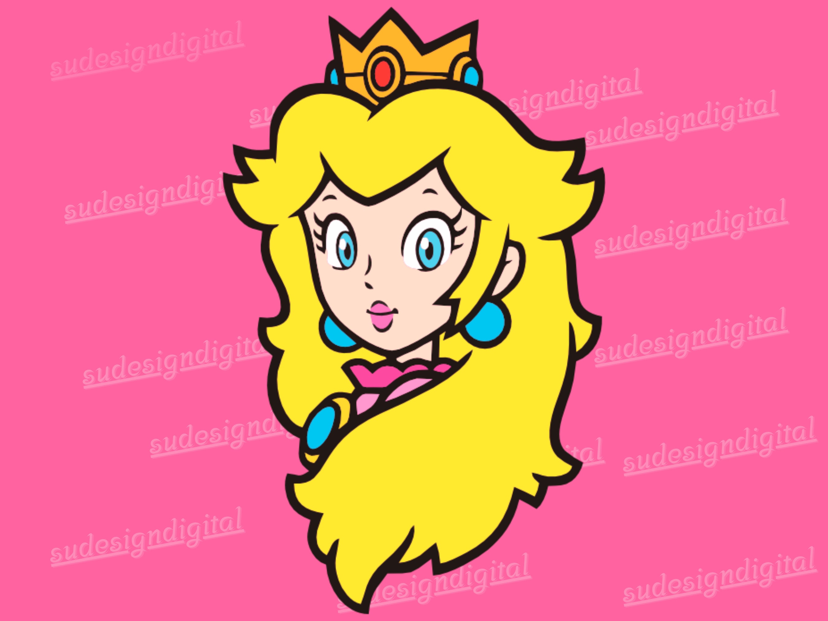 Princess Peach Png , Princess Png, Games Png, Super Mario Png, Png - Etsy