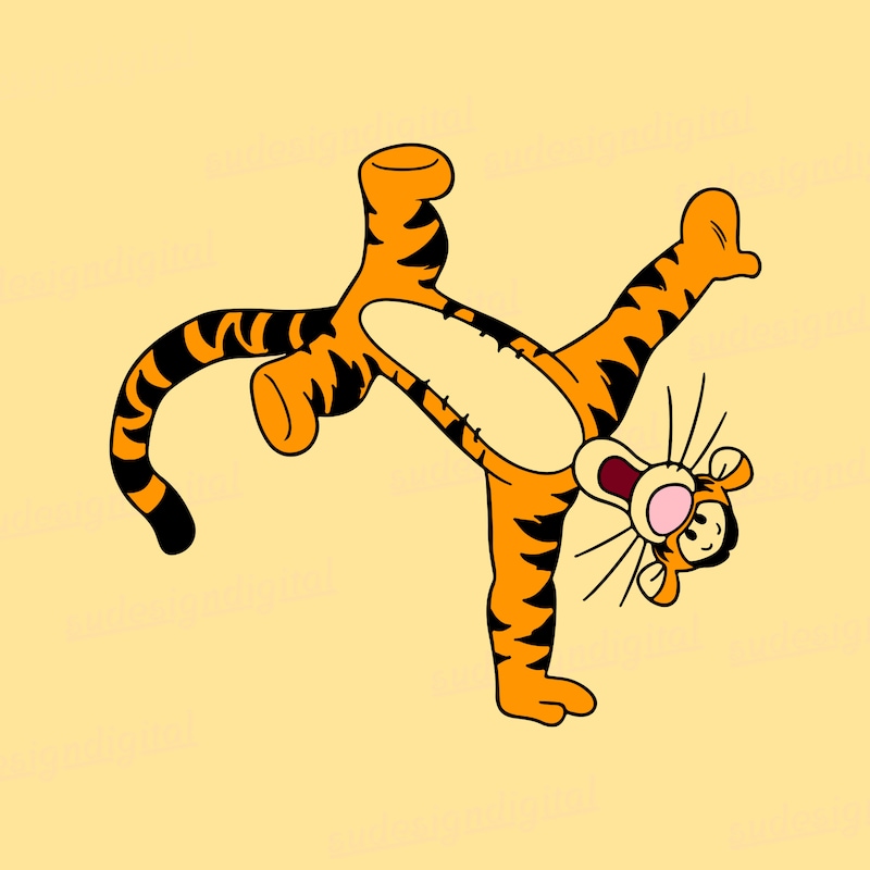 Tigger Svg - Etsy