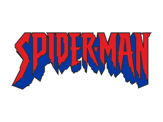 Spiderman Word Logo