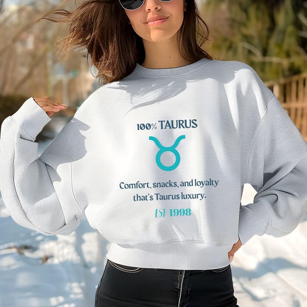 Taurus Jumper - Etsy