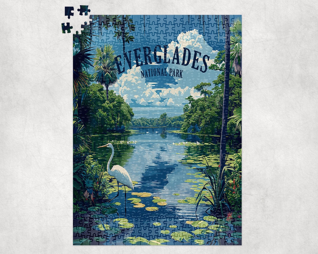 Everglades National Park Jigsaw Puzzle, Florida, Premium Jigsaw Puzzle ...