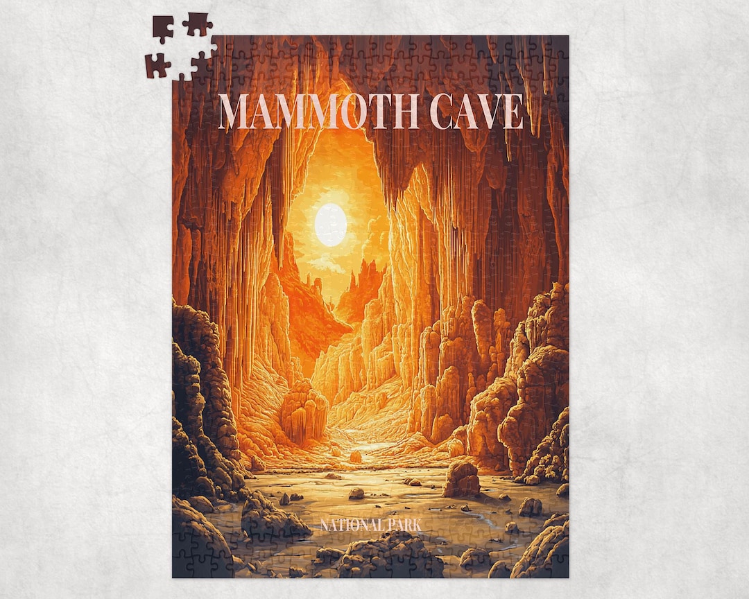 Mammoth Cave National Park Jigsaw Puzzle, Kentucky, Premium Jigsaw ...