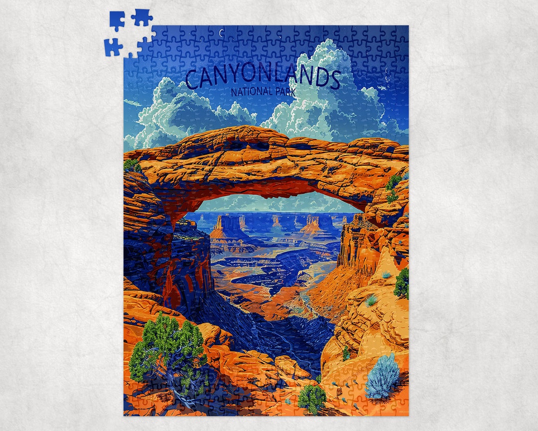 Canyonlands National Park Jigsaw Puzzle, Utah, Premium Jigsaw Puzzle ...