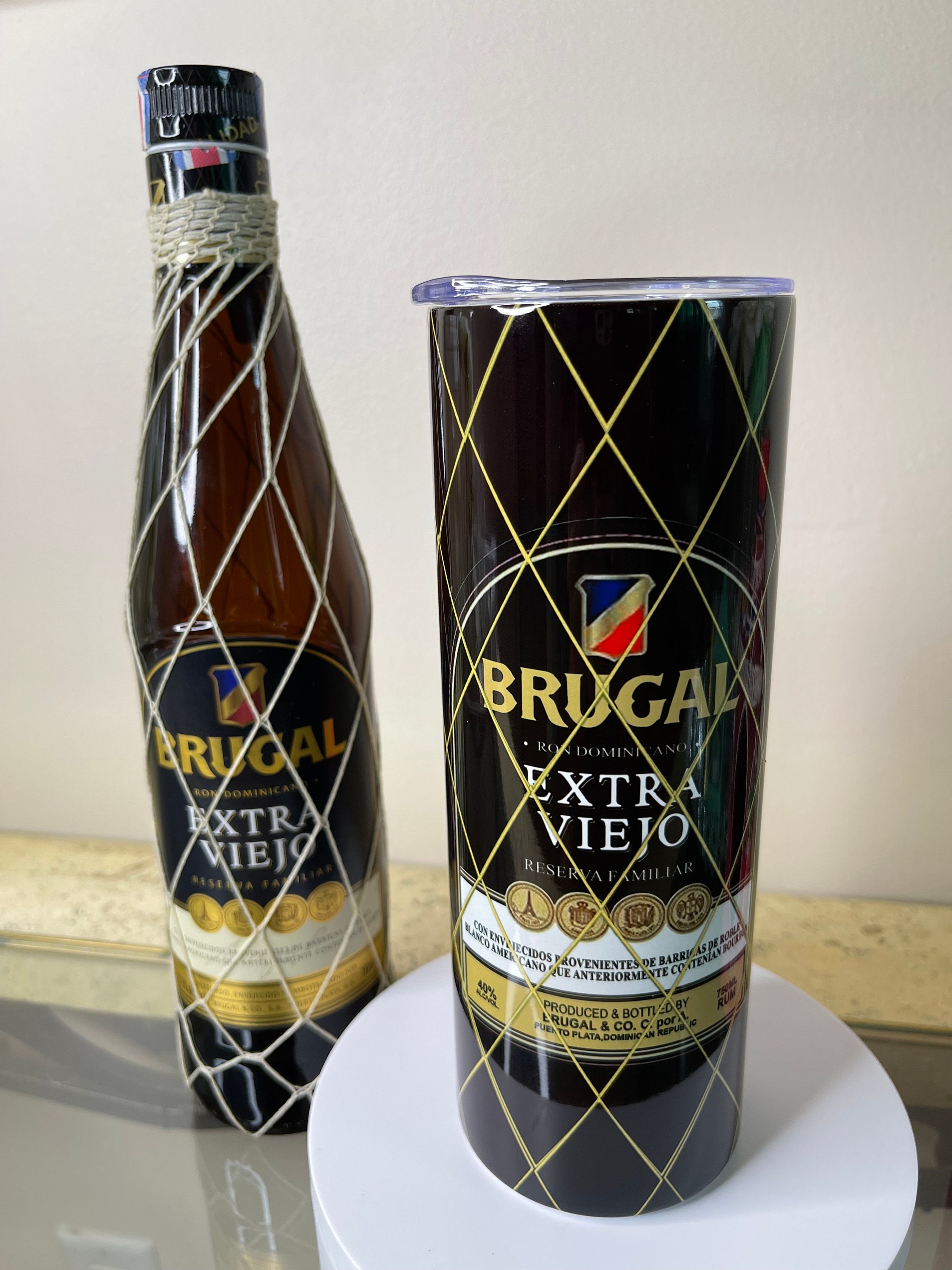 Brugal Extra Old Tumbler 20 Oz, Brugal Rum Glass - Etsy