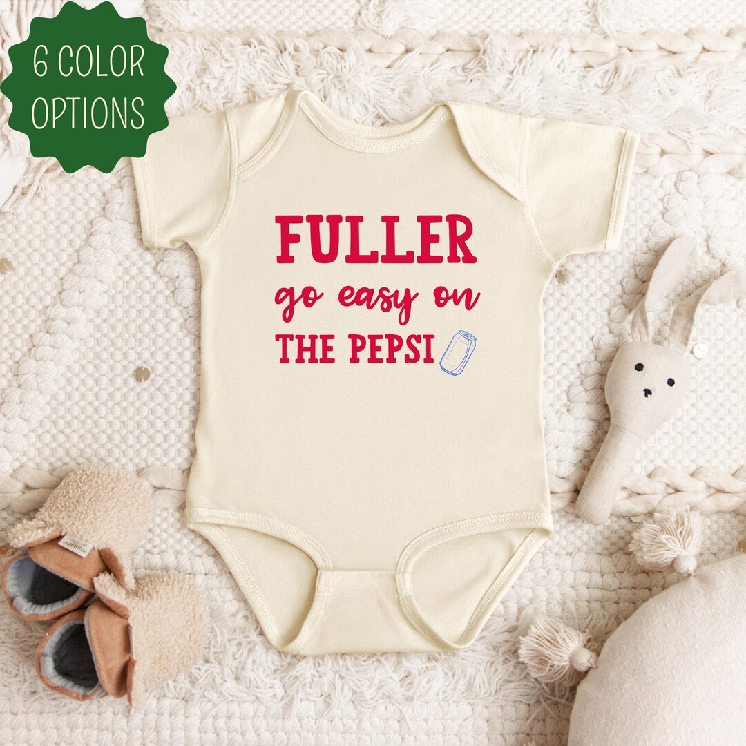 Home Alone Fuller Go Easy on the Pepsi Baby Onesie, Cute Baby Shower ...
