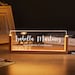 Acrylic Name Plate Light Personalized LED Light With Wave - Etsy