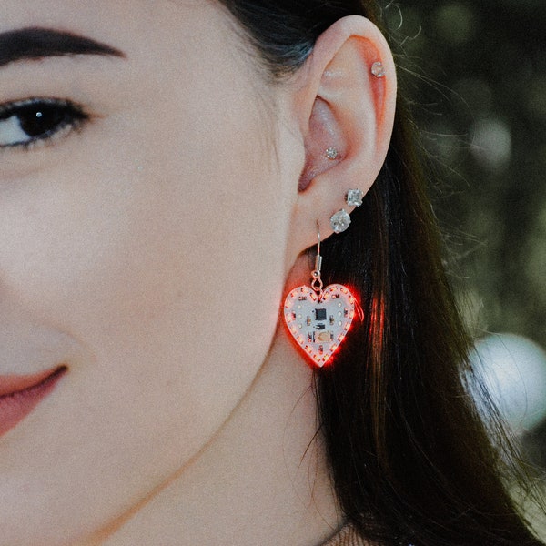 Led Earrings - Etsy
