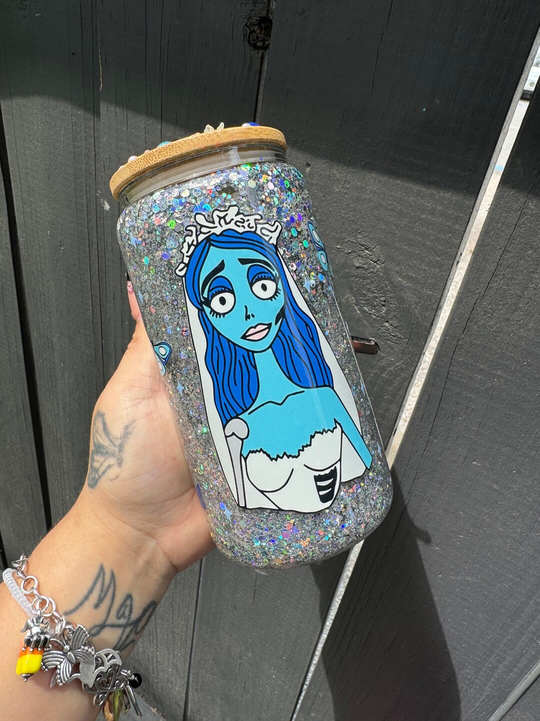 Corpse Bride Snow Globe Emily, Corpse Bride, Snow Globe Cup, Tim Burton ...