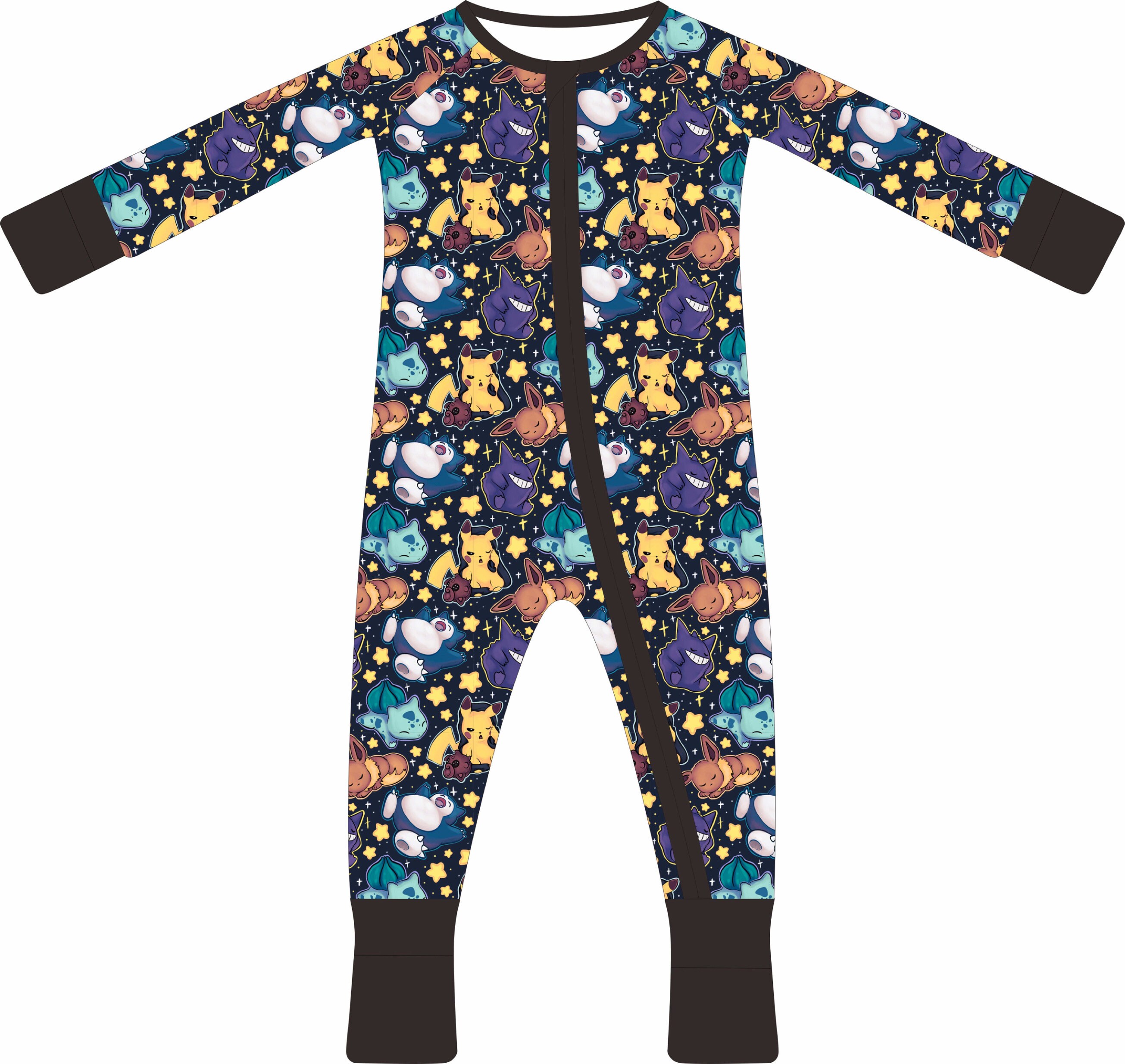 PRE ORDER Pocket Monster Zzz Bamboo Zippy/2pc - Etsy