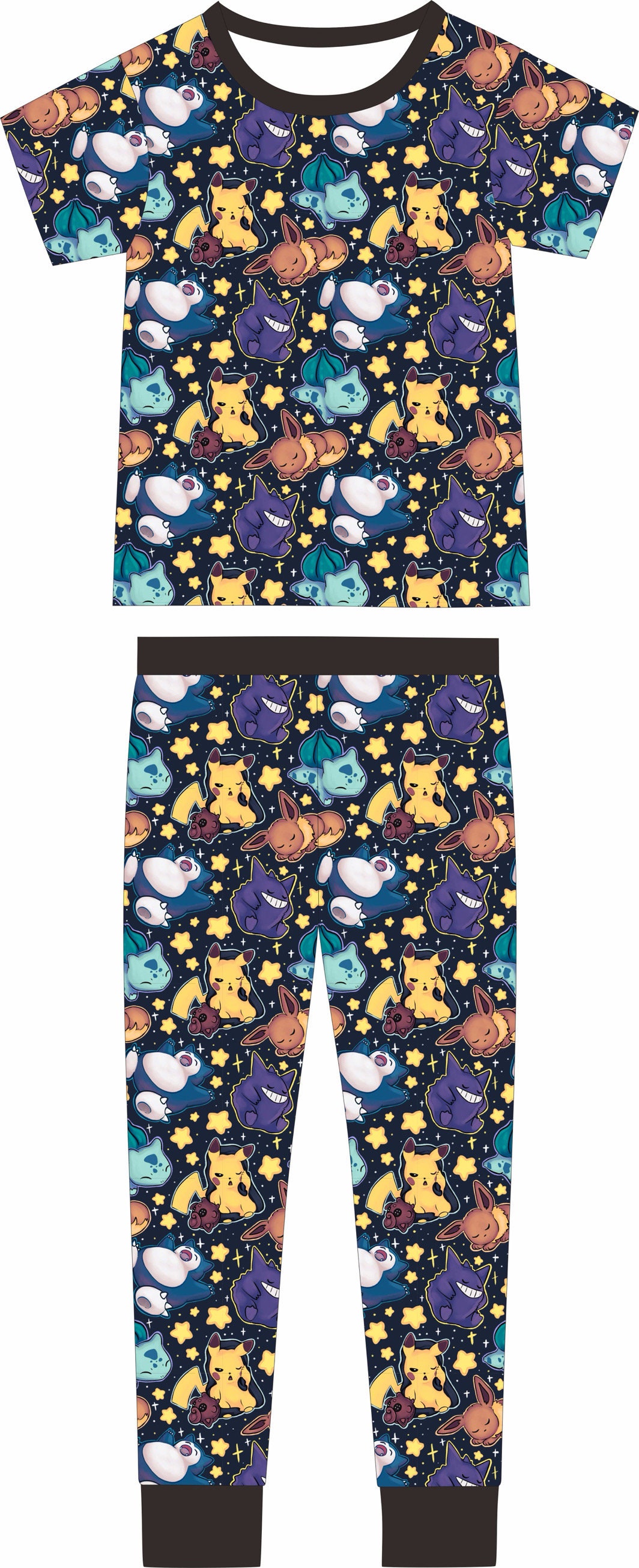 PRE ORDER Pocket Monster Zzz Bamboo Zippy/2pc - Etsy