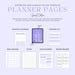 Digital Planner Goodnotes, Purple Digital Planner, Undated Digital ...