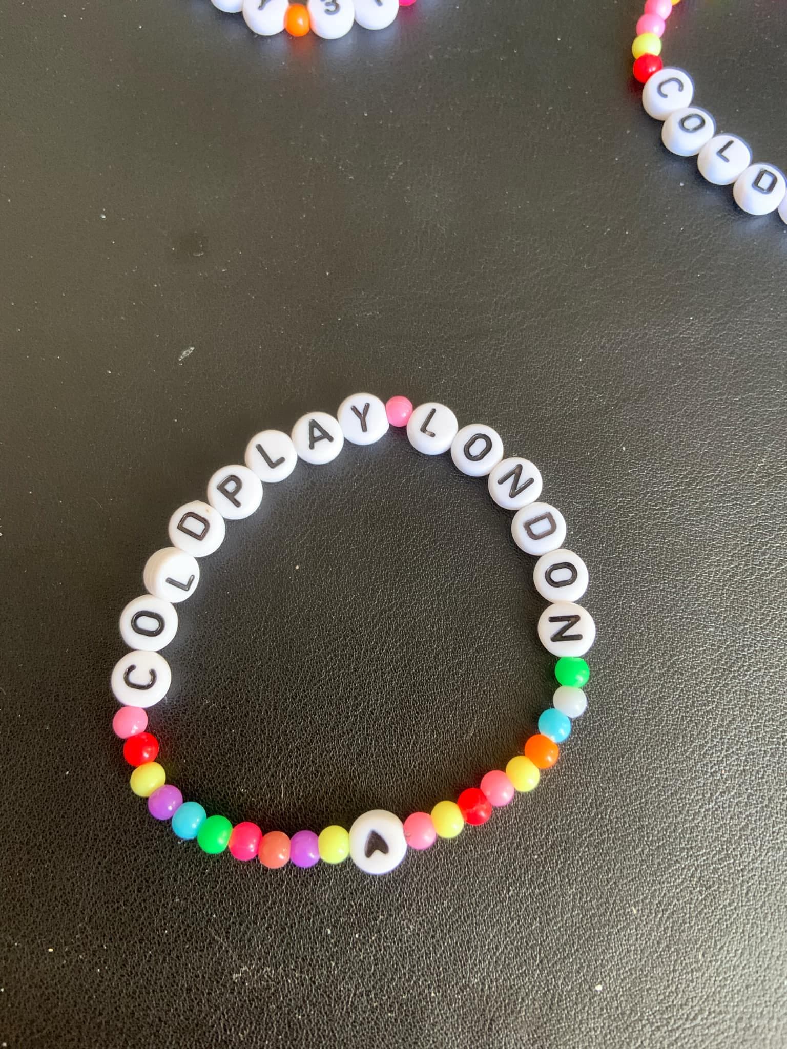 Coldplay Music of the Spheres Tour Beaded Bracelet - Etsy