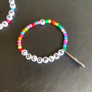 Coldplay Music of the Spheres Tour Beaded Bracelet - Etsy