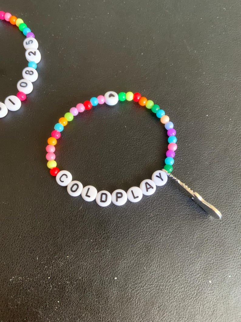 Coldplay Music of the Spheres Tour Beaded Bracelet - Etsy