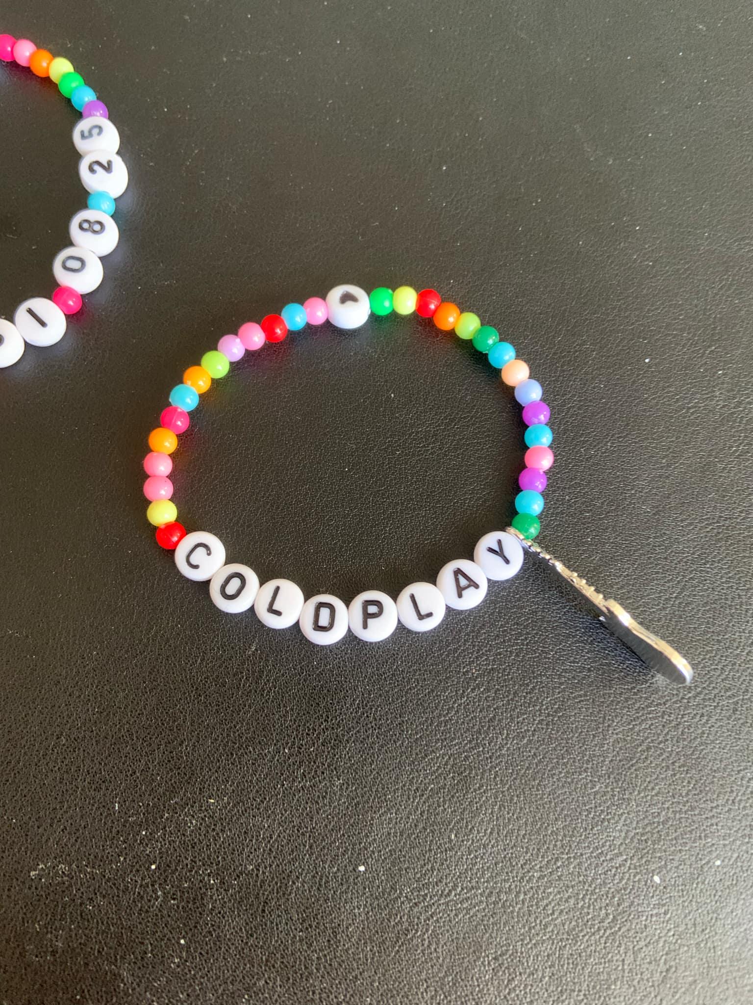 Coldplay Music of the Spheres Tour Beaded Bracelet - Etsy