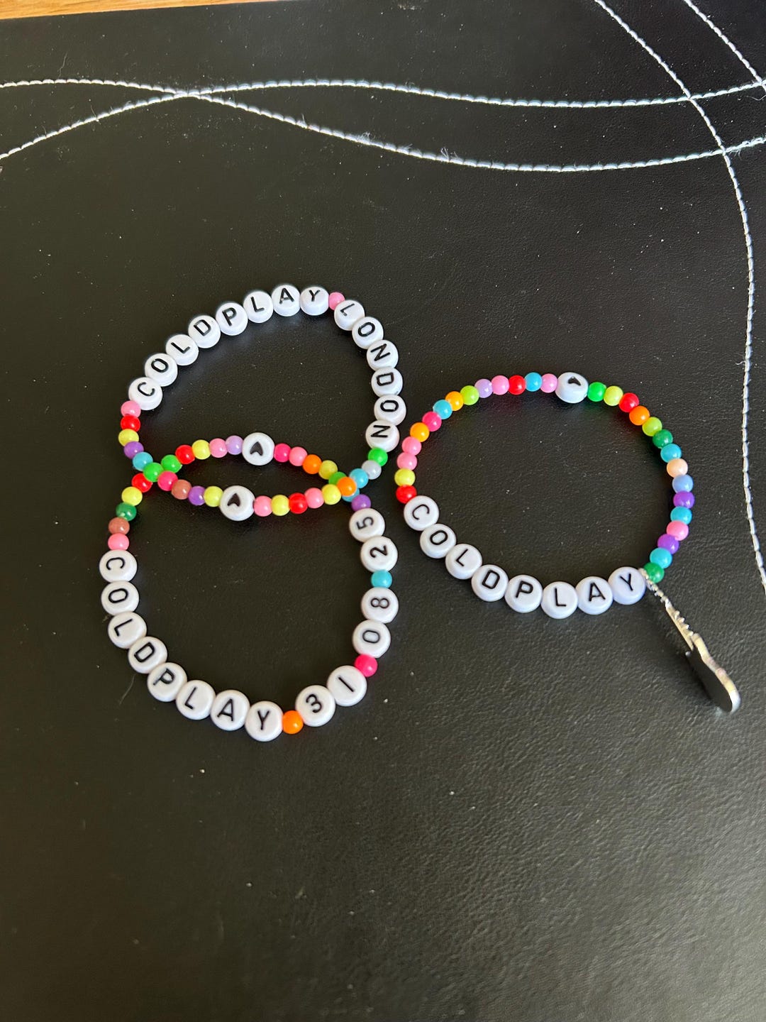 Coldplay Music of the Spheres Tour Beaded Bracelet - Etsy