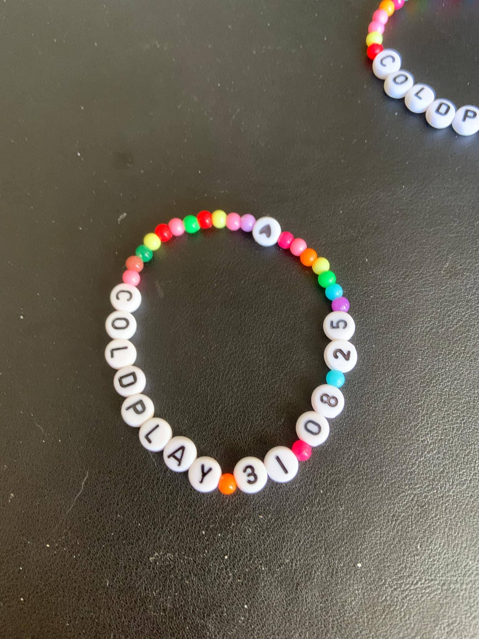 Coldplay Music of the Spheres Tour Beaded Bracelet - Etsy
