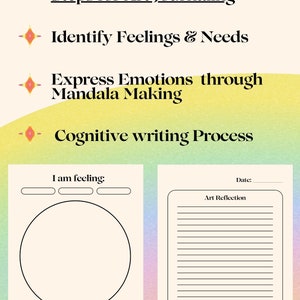 The Art of Emotions: Mandala Art Journal for Exploring the Inner ...