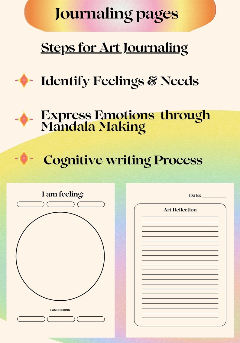 The Art of Emotions: Mandala Art Journal for Exploring the Inner ...