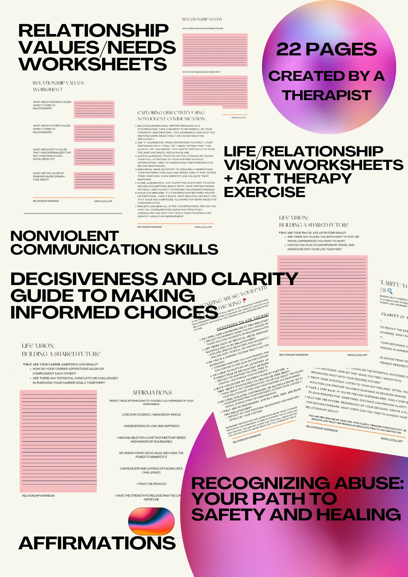 Should I Stay or Should I Go? Relationship Workbook: Unraveling Values ...