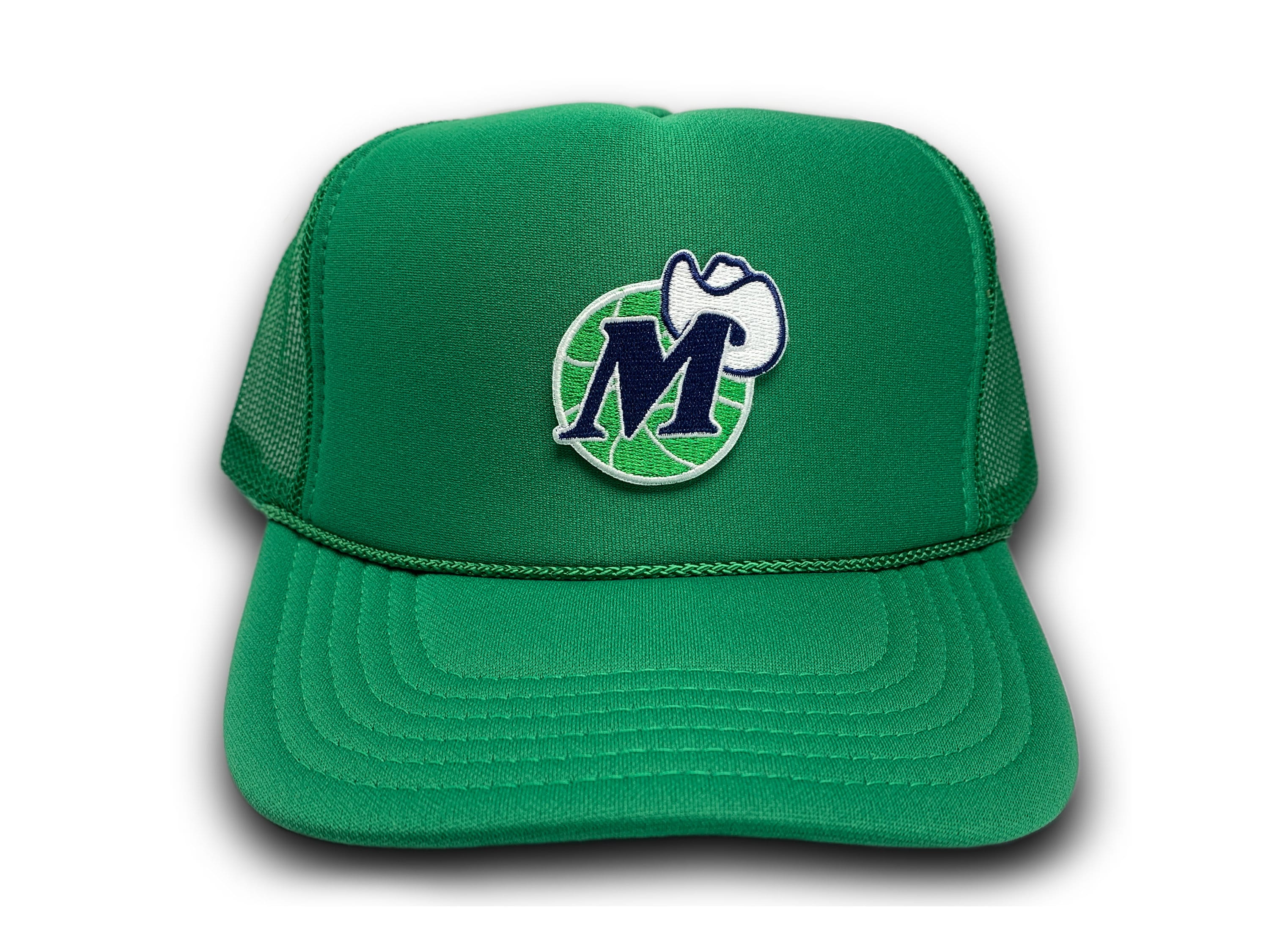 Dallas Mavericks Mavs Throwback Foam Trucker Hat | 80s Logo ...