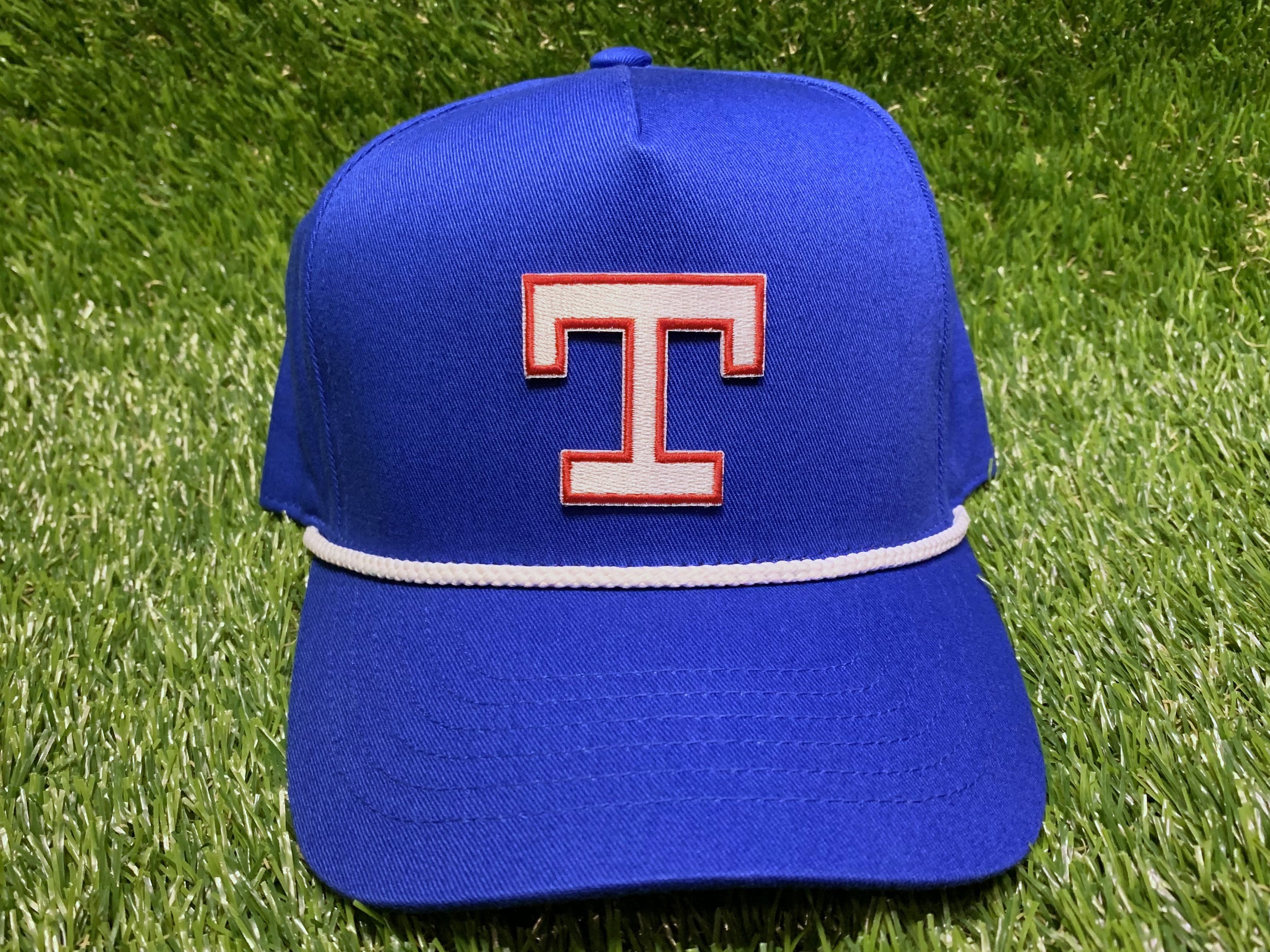 Texas Rangers 70s Throwback Logo Rope Hat Baseball - Etsy