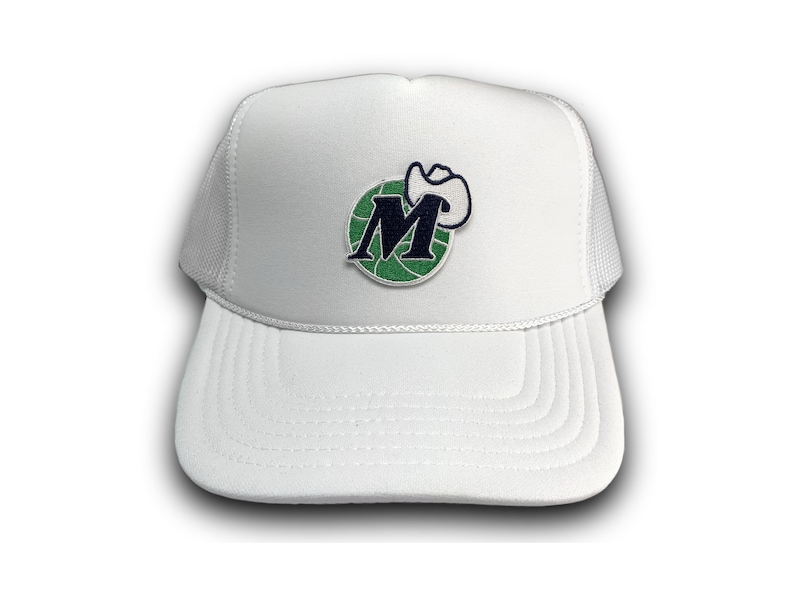Dallas Mavericks Mavs Throwback Foam Trucker Hat | 80s Logo ...