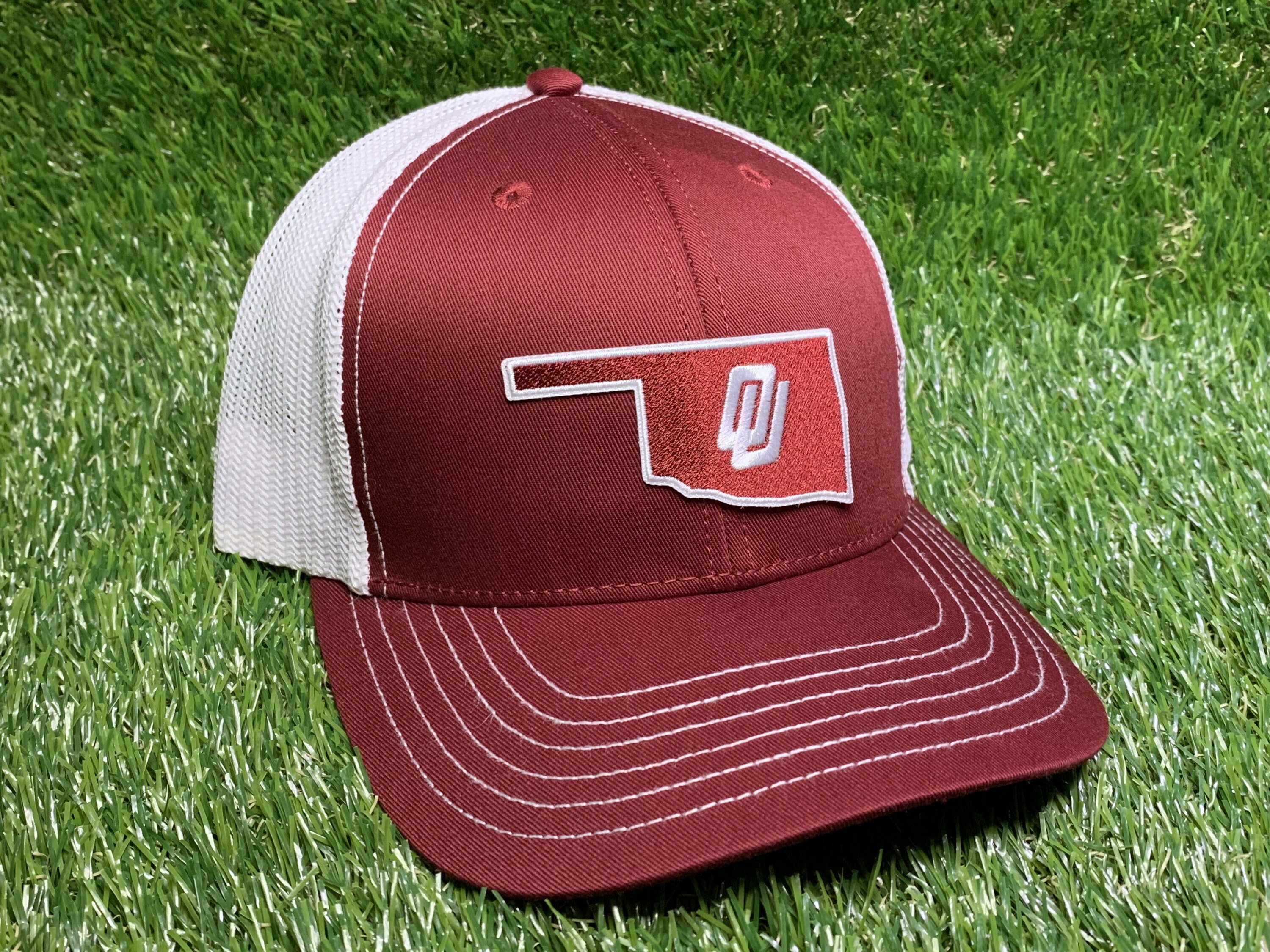 Sooner State Oklahoma Sooners OU Throwback Foam Trucker Hat NCAA - Etsy