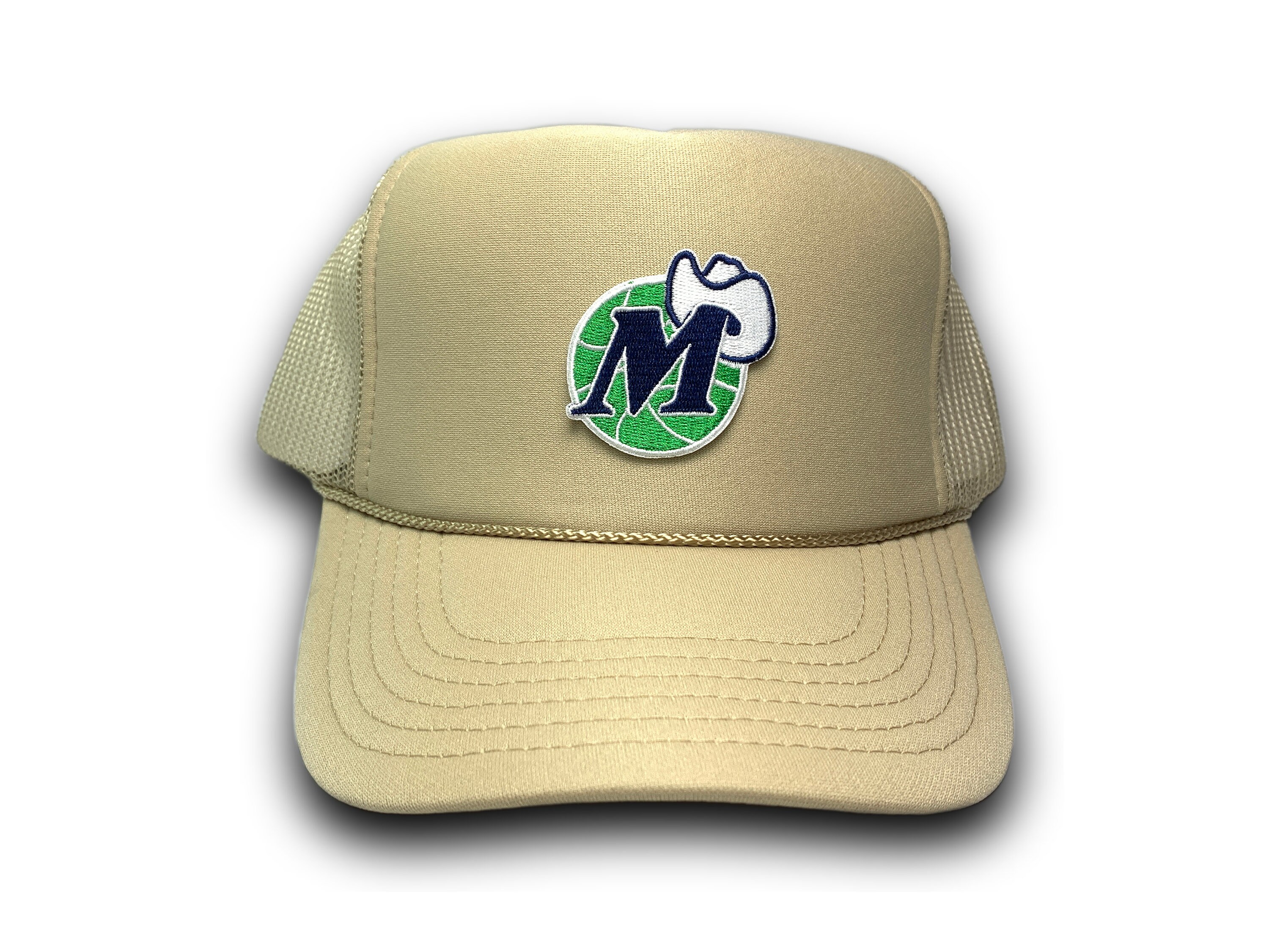 Dallas Mavericks Mavs Throwback Foam Trucker Hat | 80s Logo ...