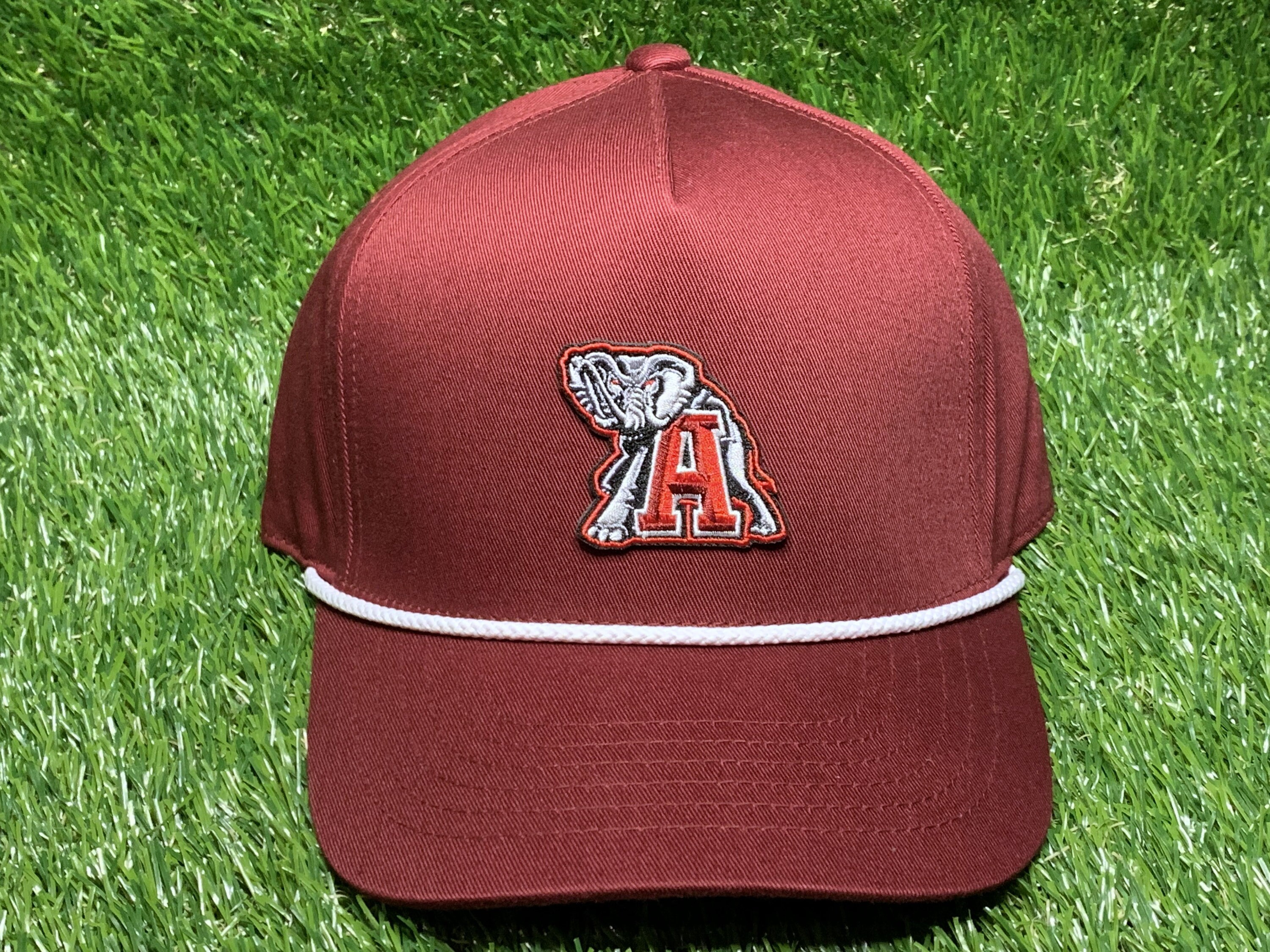 Alabama Crimson Tide Throwback Logo Rope Hat High Profile Patch - Etsy