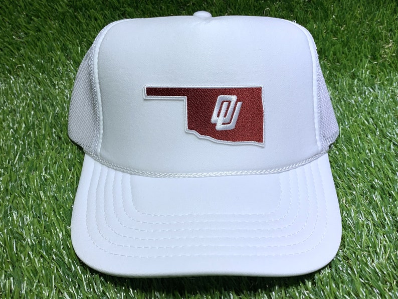 Sooner State Oklahoma Sooners OU Throwback Foam Trucker Hat NCAA - Etsy