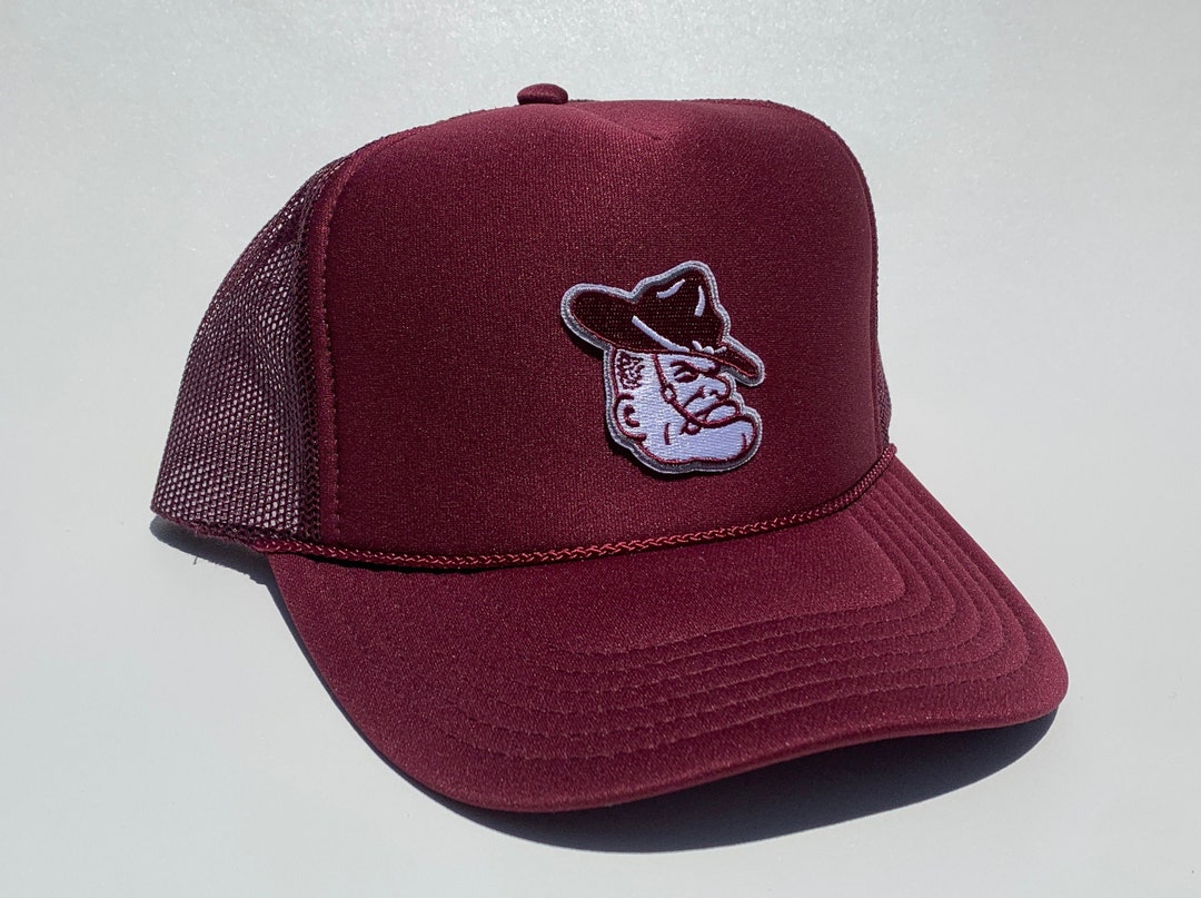 Texas A&M Aggies Sarge Throwback Logo | Foam Trucker Hat | High Profile ...