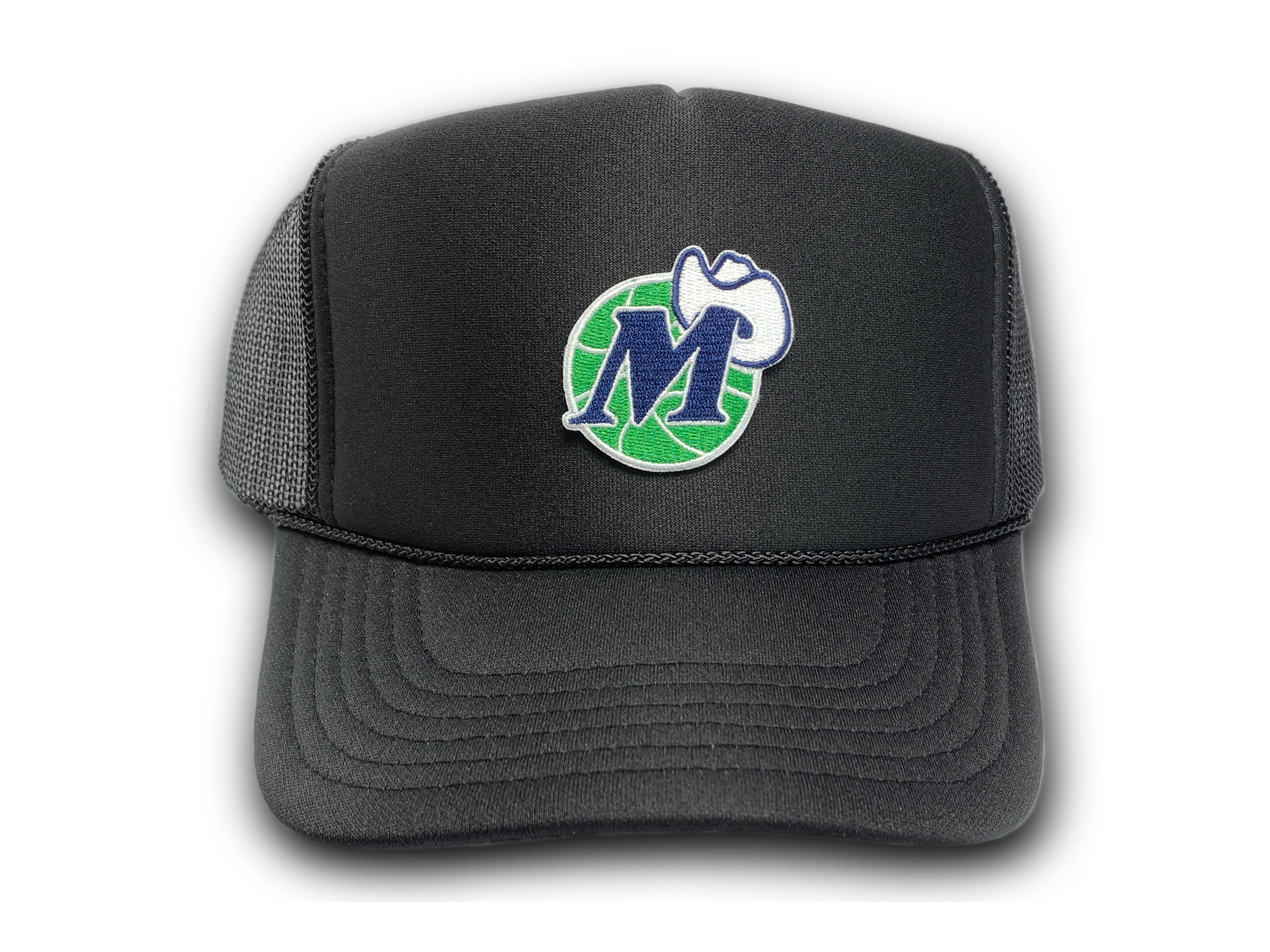 Dallas Mavericks Mavs Throwback Foam Trucker Hat | 80s Logo ...