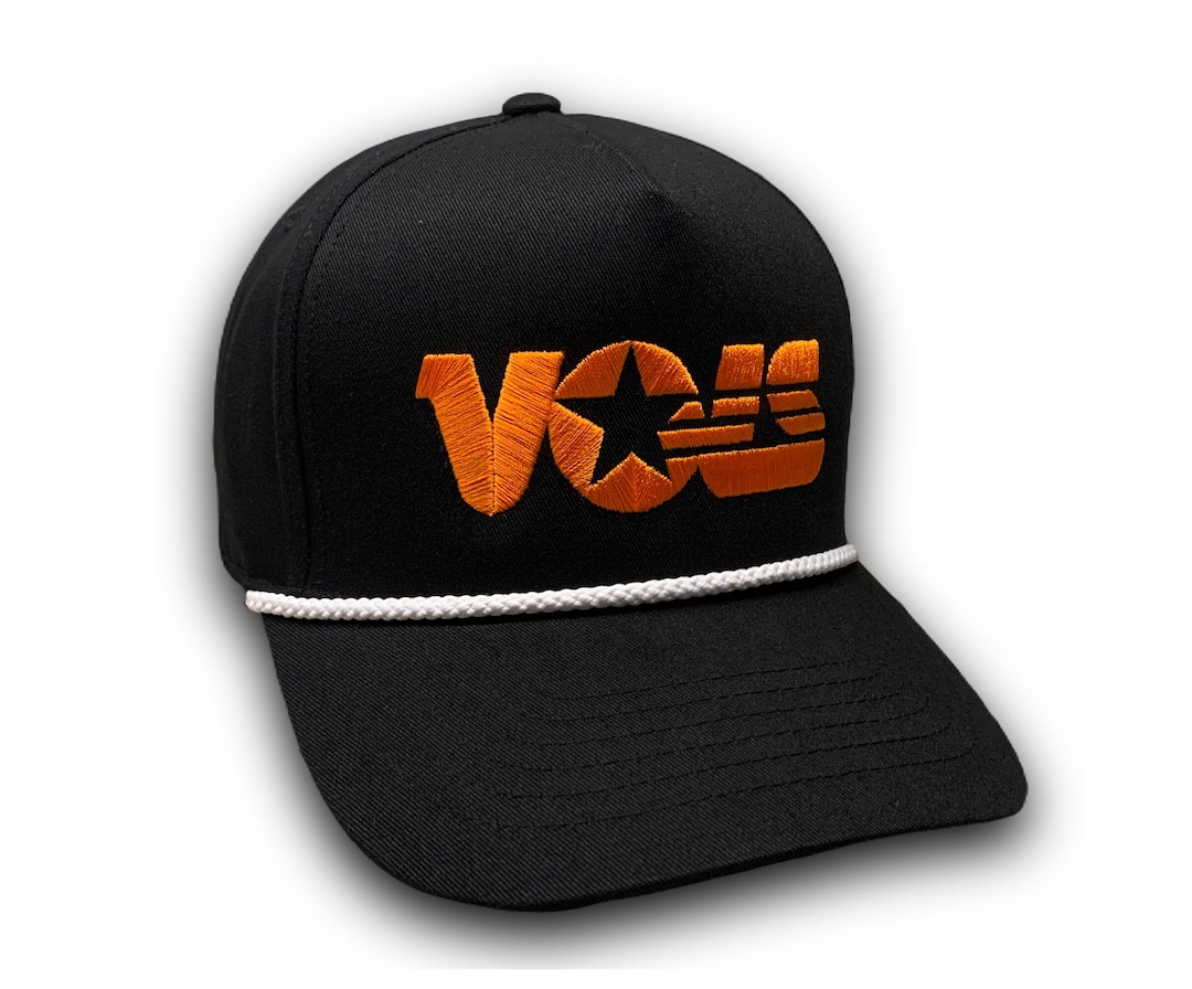 Tennessee Volunteers Vols 80s Embroidered VTG Logo High Profile Rope ...