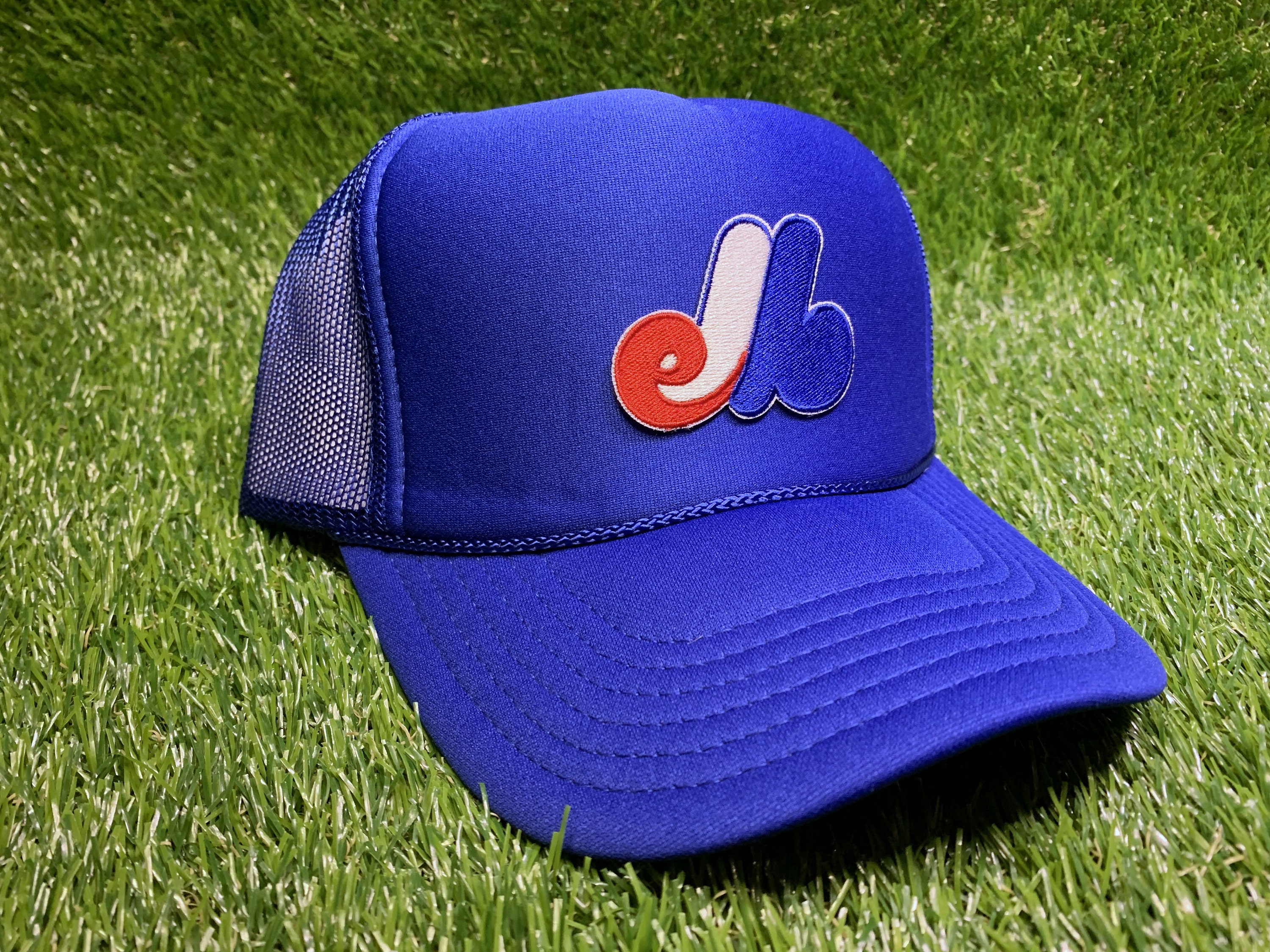 Montreal Expos 70s Throwback Logo Foam Trucker Hat | Montréal Baseball ...