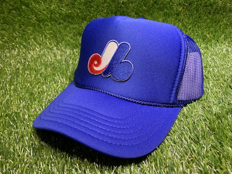 Montreal Expos 70s Throwback Logo Foam Trucker Hat | Montréal Baseball ...