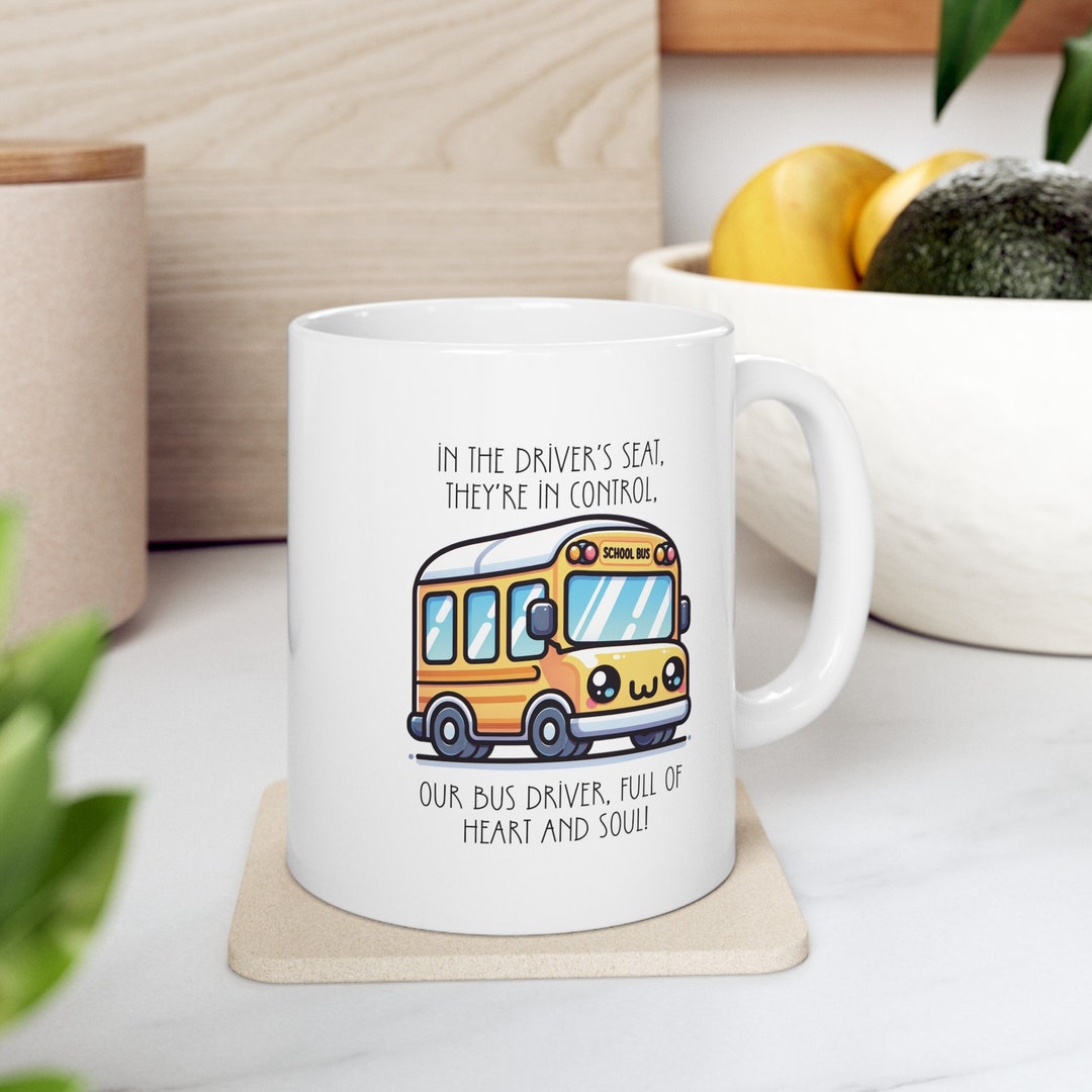 Bus Driver Gift Bus Driver Mug Bus Driver Cup School Bus Driver Bus ...