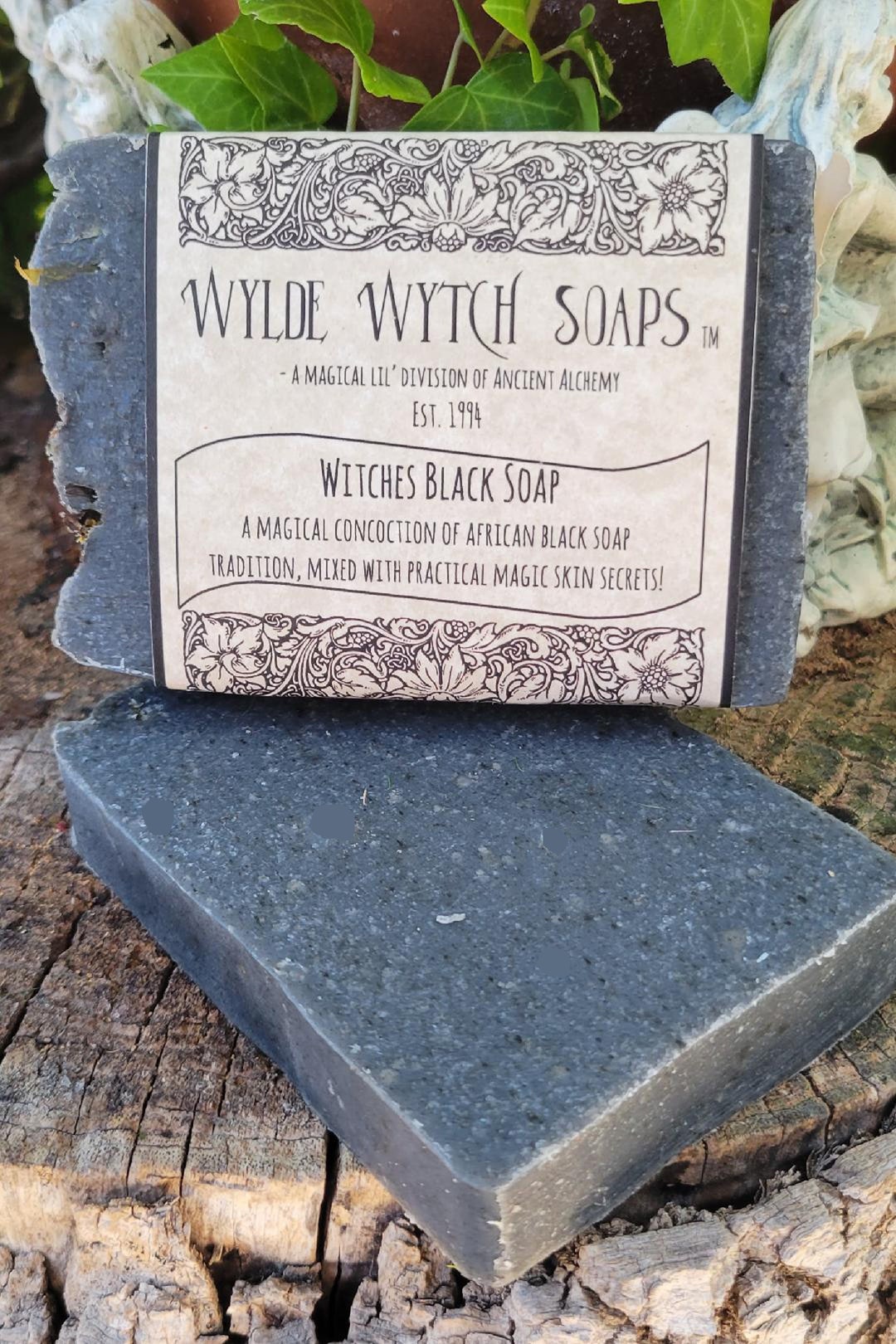 Wylde Wytch Soap - Witches Black Soap - Etsy