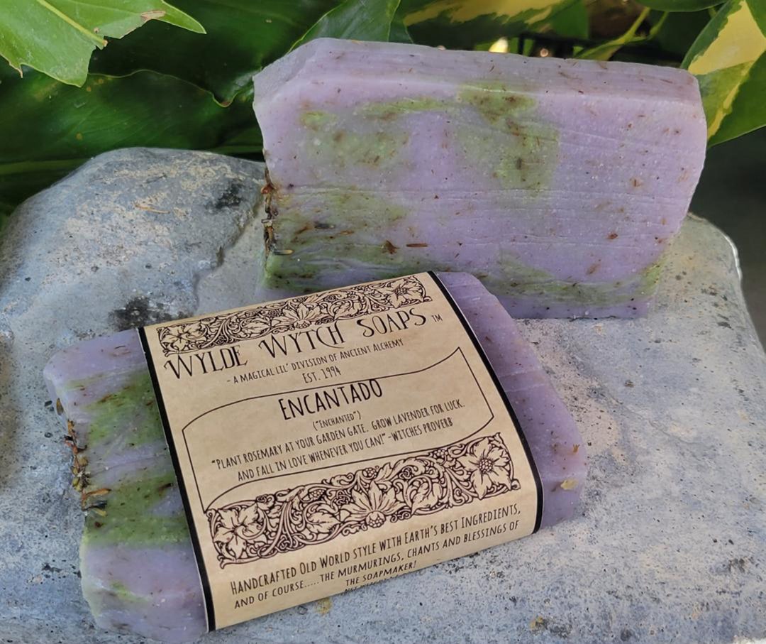 Wylde Wytch Soaps - Encantado - Witch Soap (lavender & Rosemary) - Etsy