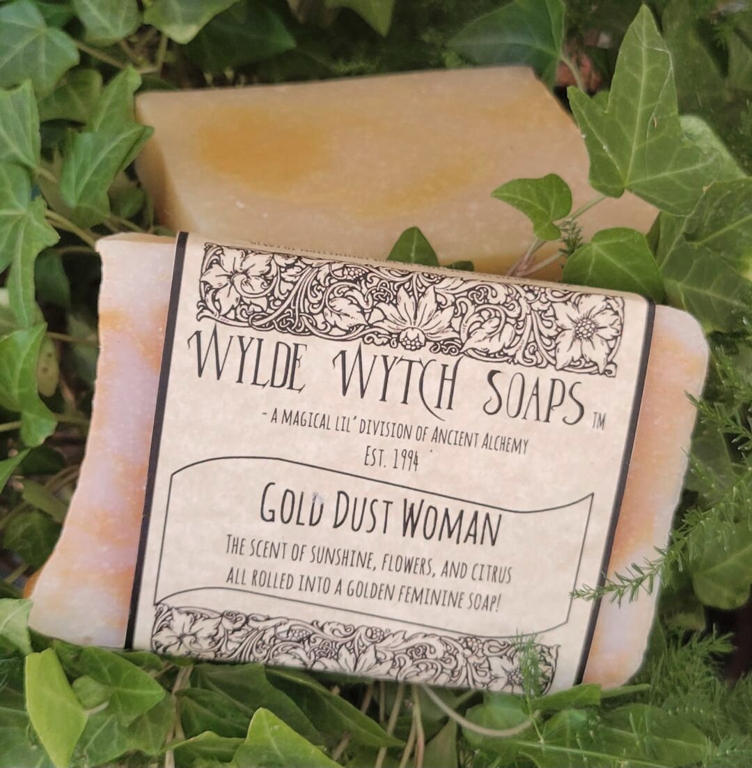 Wylde Wytch Soap - Gold Dust Woman - Etsy